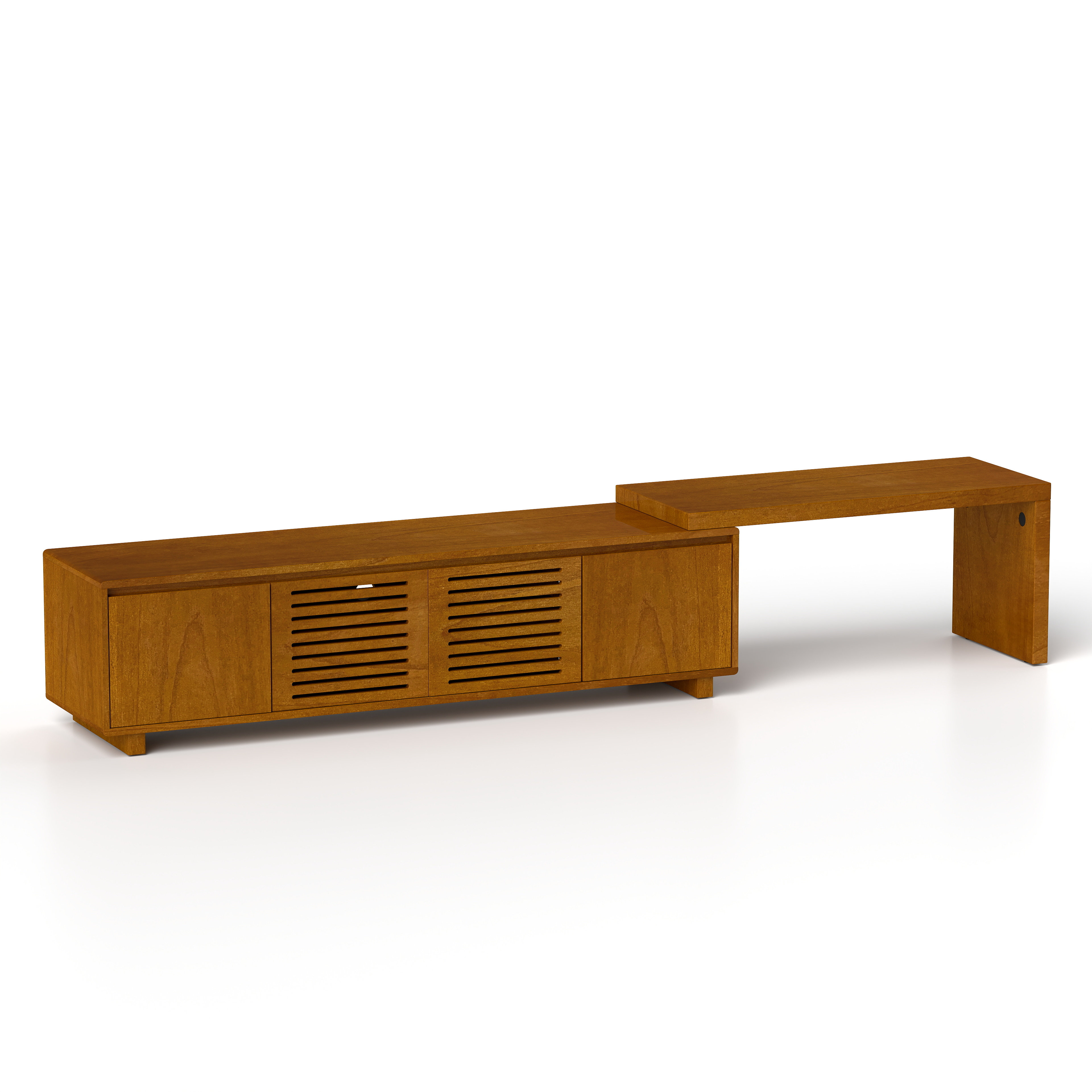 Millwood Pines Mid-century Modern Extendable Tv Stand | Wayfair