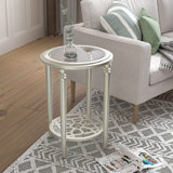 Round Silver Coffee Tables You'll Love | Wayfair