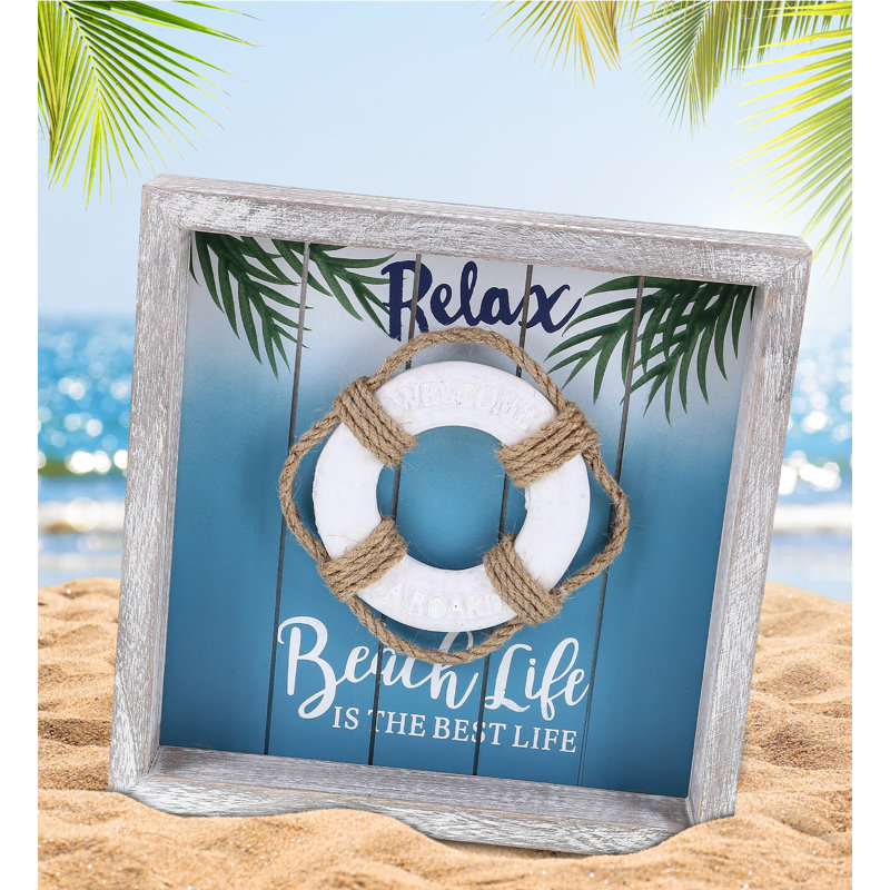 Breakwater Bay Aqua Sky - Print | Wayfair