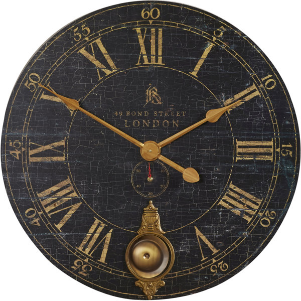 Greyleigh™ Haslingden Wood Wall Clock & Reviews | Wayfair