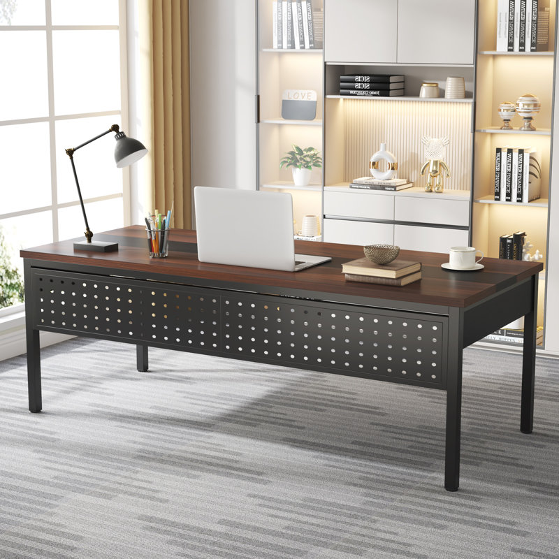 Latitude Run® Beauchesne 70.86'' Desk & Reviews | Wayfair