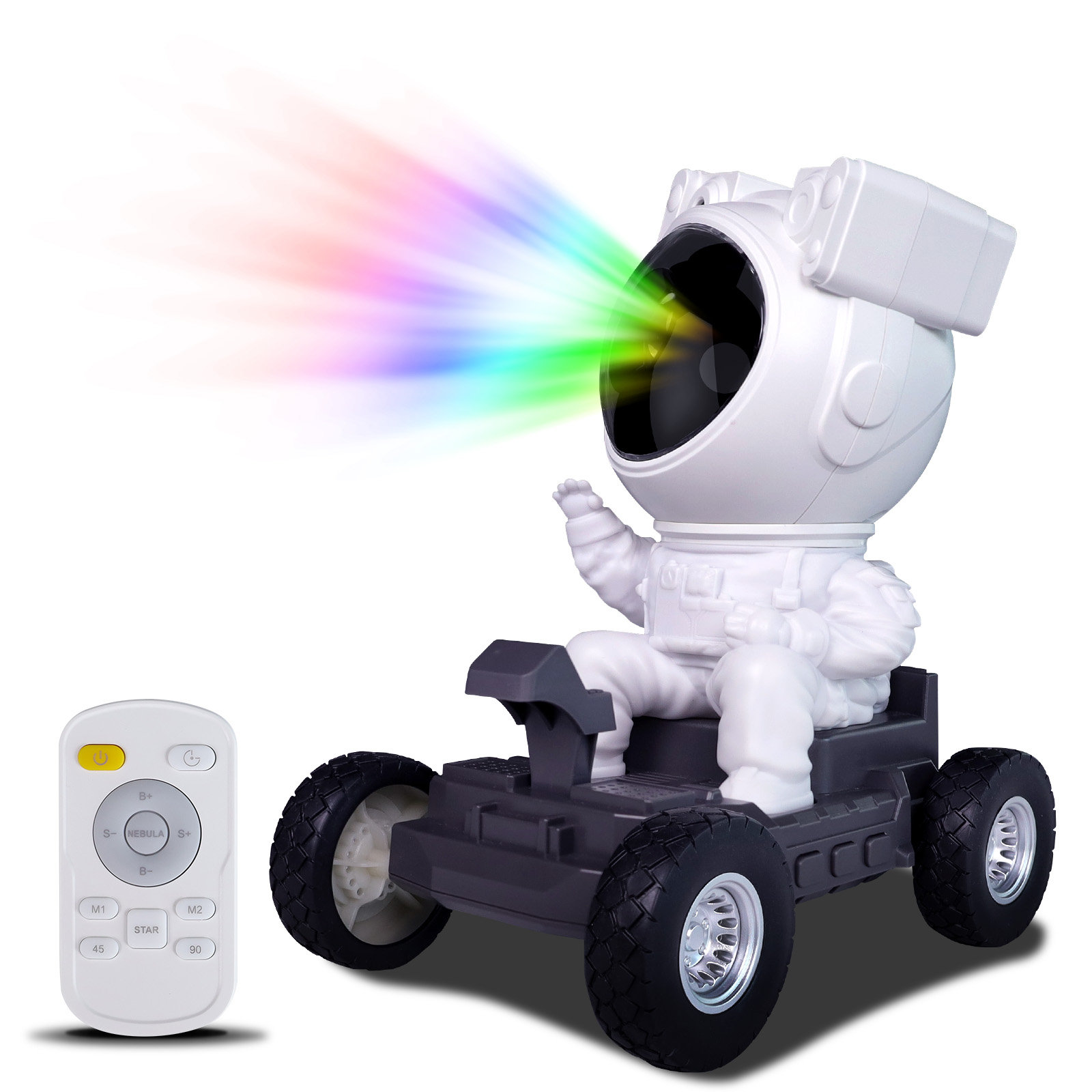 HOMEYA Galaxy Projector Star Light, Space Buddy Projector Night Light ...