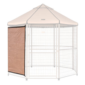 PET GAZEBO Advantek Dog Kennel Sun Shade & Reviews | Wayfair