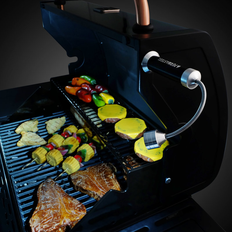 Permasteel Magnetic LED Flexible Gooseneck Grill Lights for Outdoor ...