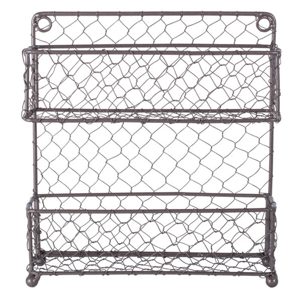 Rebrilliant Ohagan 2 Row Chicken Wire Spice Rack & Reviews | Wayfair