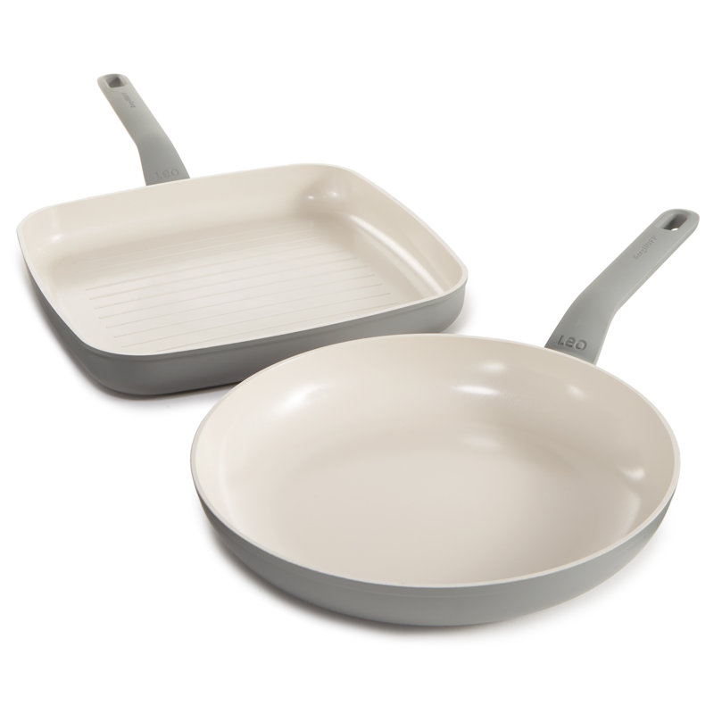 BergHOFF Balance 2Pc Nonstick Ceramic Specialty Cookware Set, Recycled ...