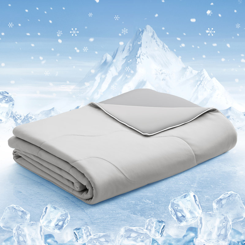 Latitude Run® Double-Sided Cooling Comforter for Night Sweats Hot ...
