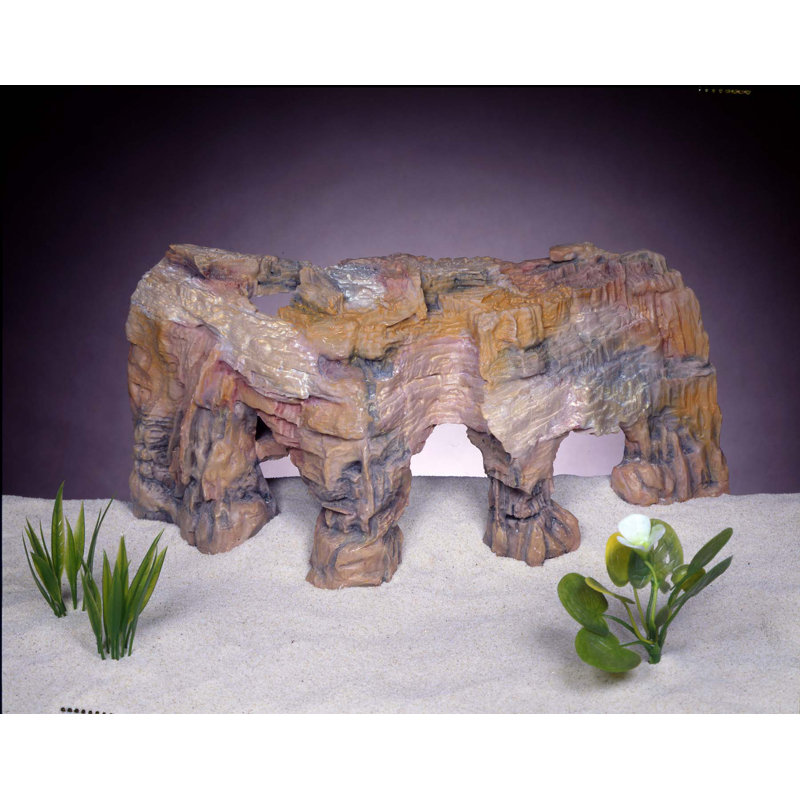 Penn Plax Grotto Terrarium or Aquarium Decoration - Large Natural Rock ...