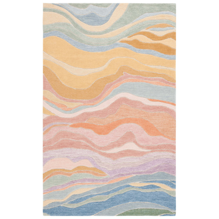 Joss & Main Andorra Hand Tufted Abstract Rug & Reviews | Wayfair