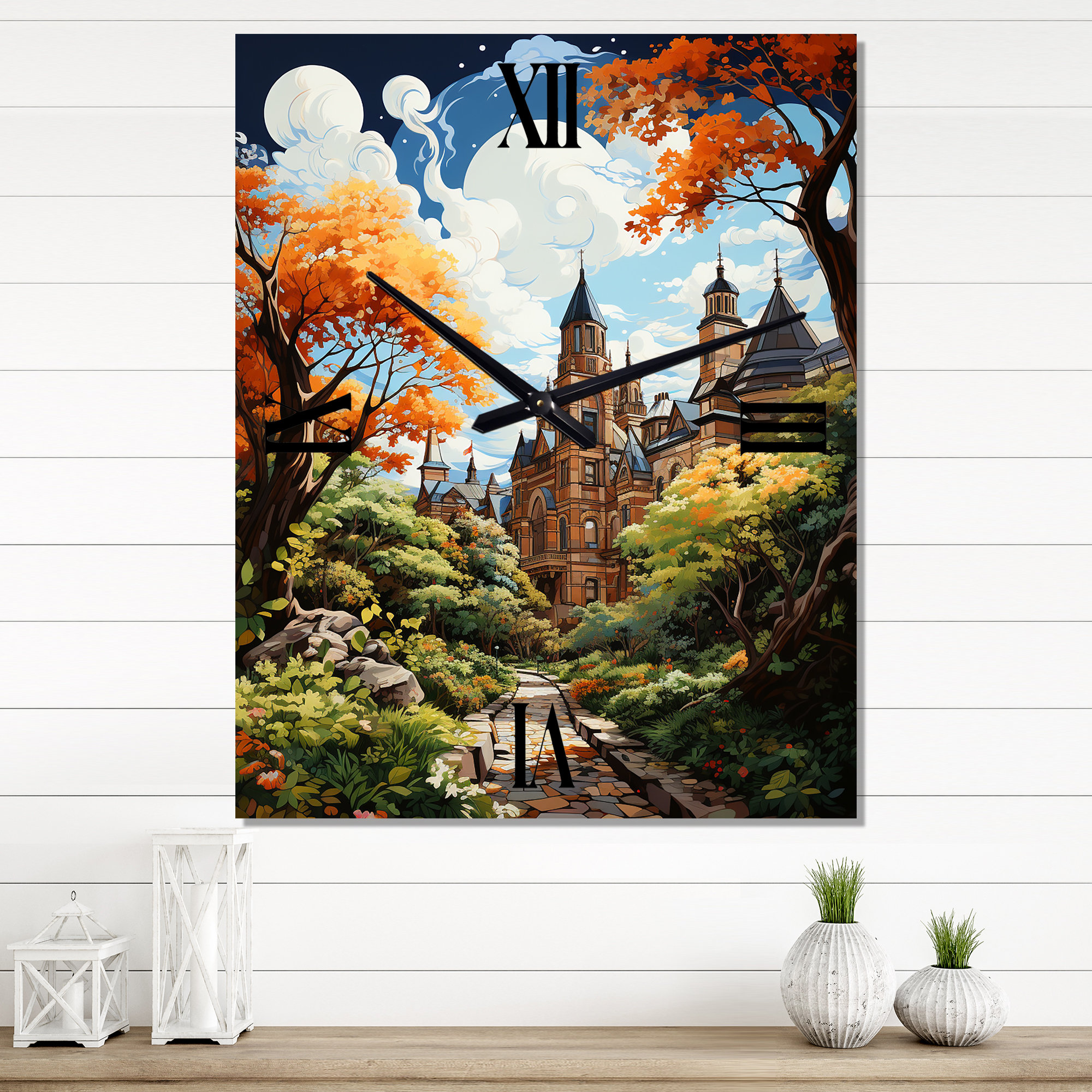 Design Art College University Buildings University II - Cityscapes Wall ...