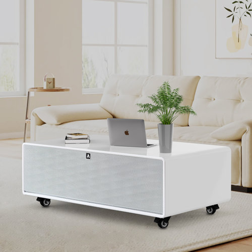 Casters Coffee Tables & Wheels You'll Love | Wayfair