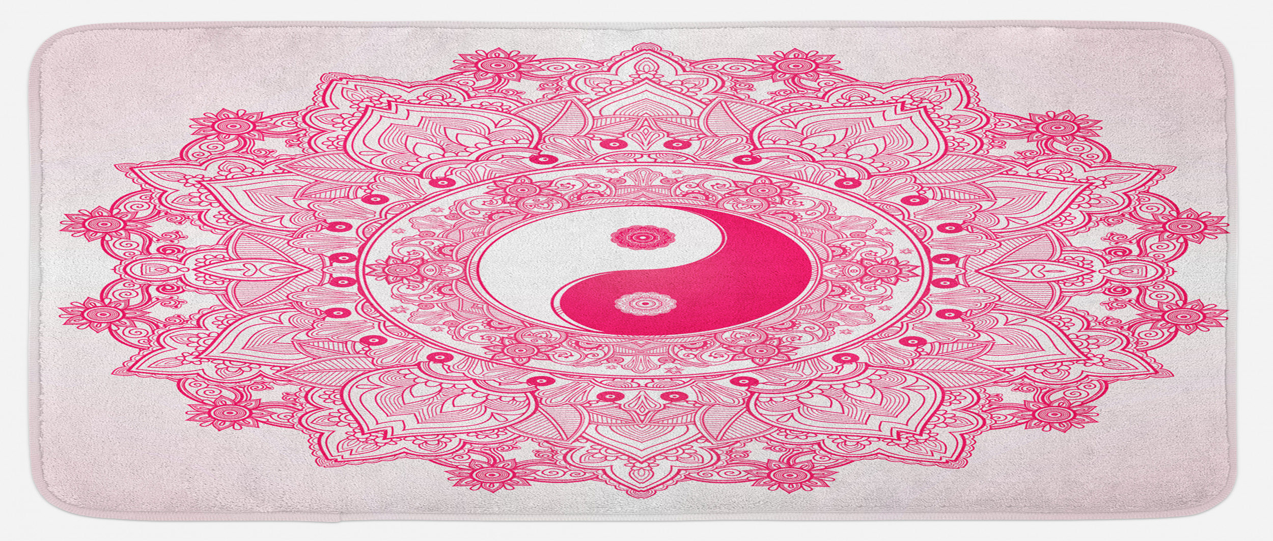 East Urban Home Ying Yang Kitchen Mat | Wayfair