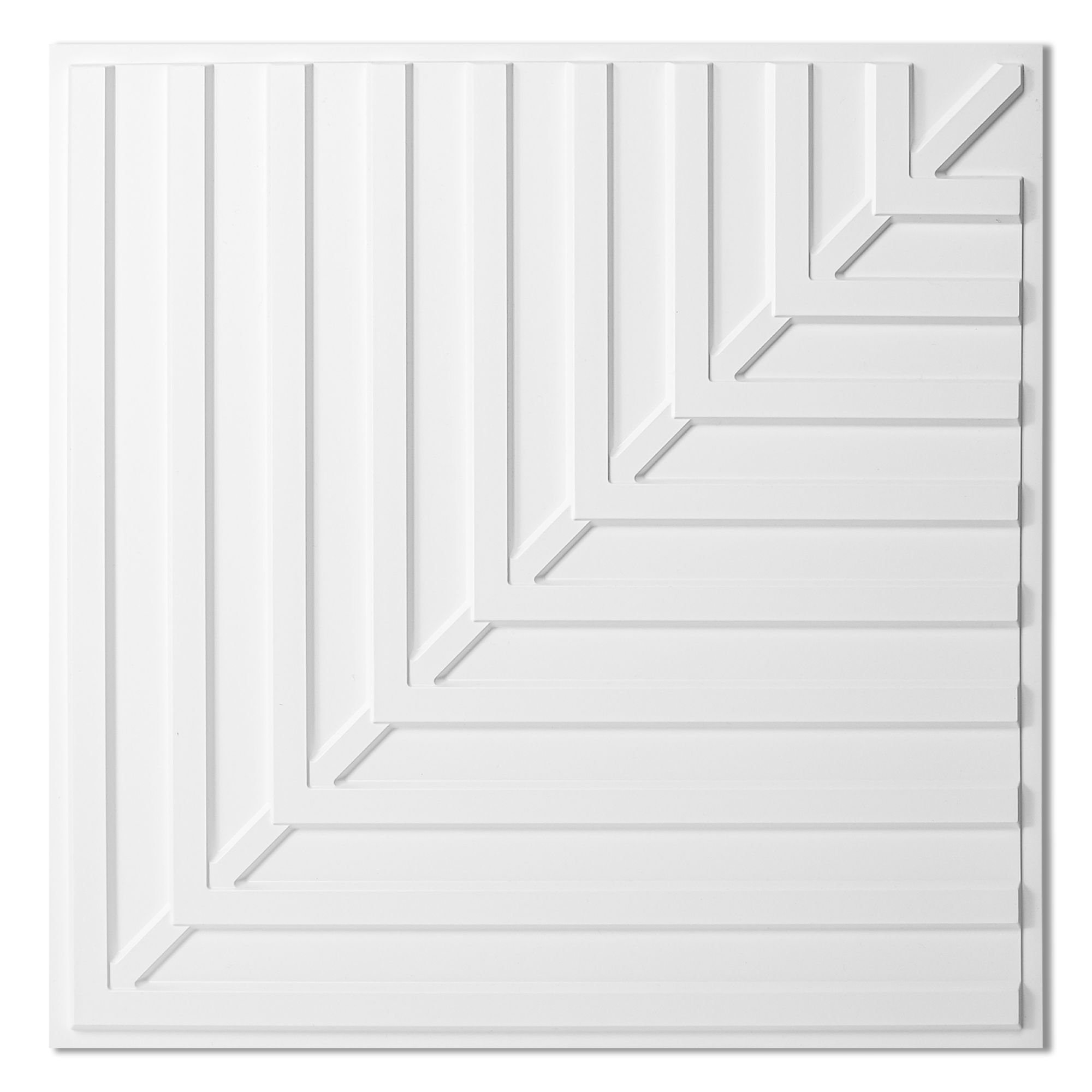 Art3d Carreaux de plafond tombant 24 po x 24 po Art3d, panneaux de PVC ...