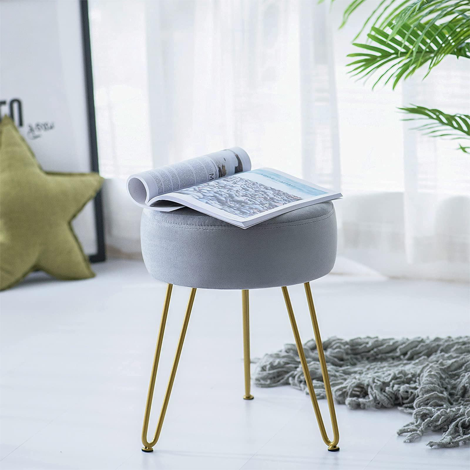 Mercer41 Tabouret de coiffeuse Hillhouse - Wayfair Canada