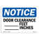 SignMission Door Clearance ____ Feet ____ Inches Sign - Wayfair Canada