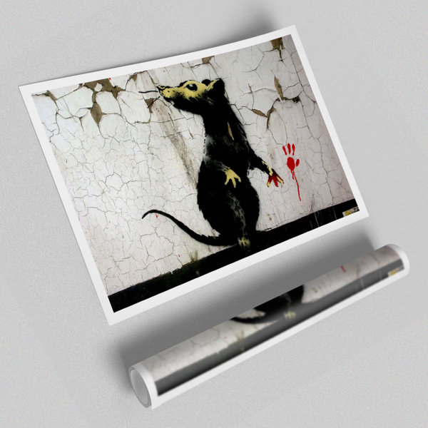 East Urban Home Rat Paw - No Frame Print | Wayfair.co.uk