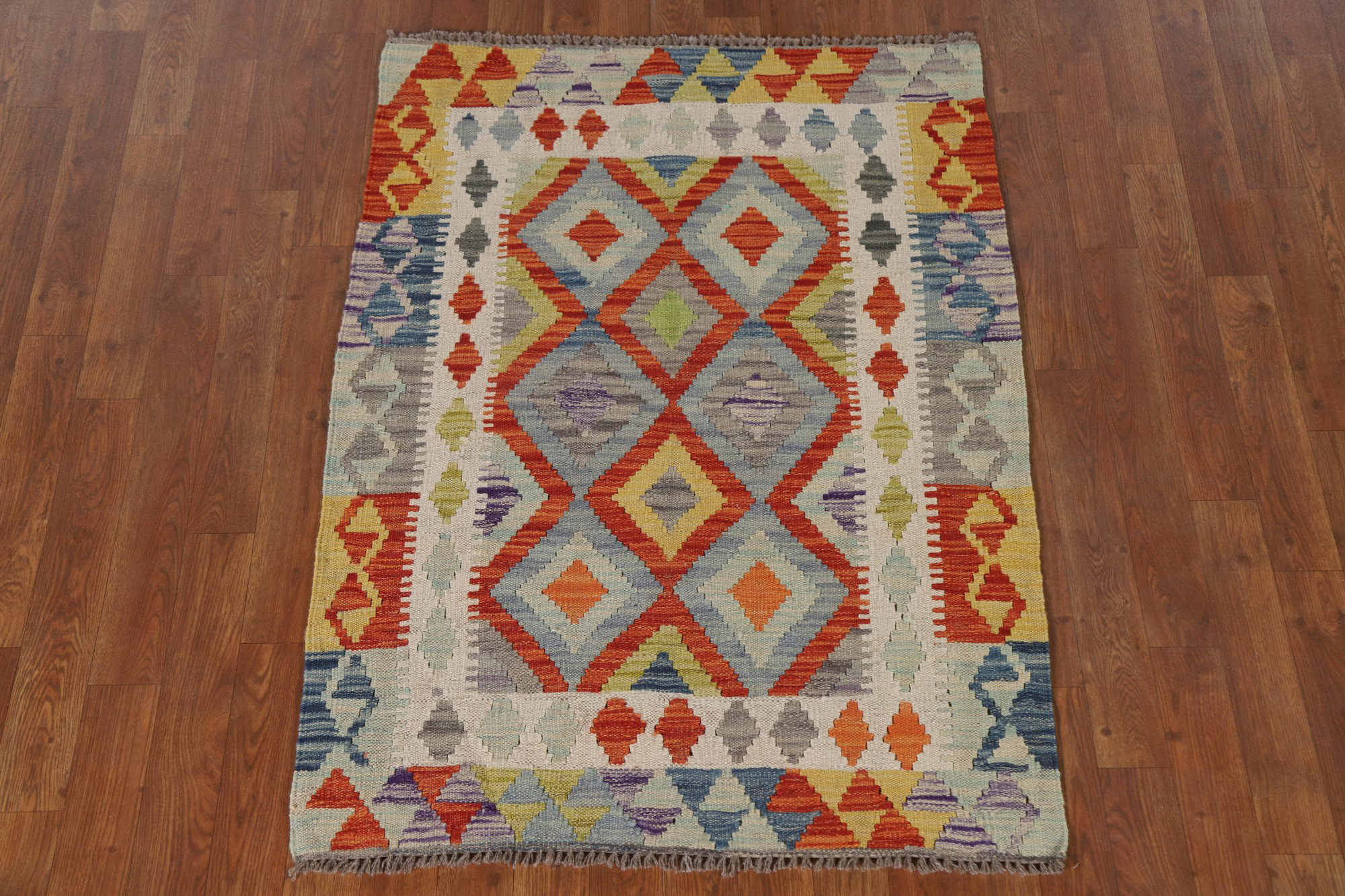 Dakota Fields South Western Kilim Oriental Accent Rug 3x4 | Wayfair