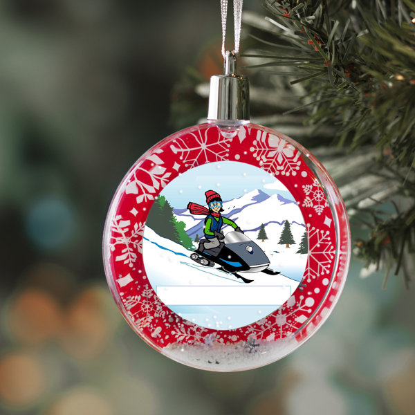 Printed Perfection Personalized Snowmobile - Female Christmas Snow ...