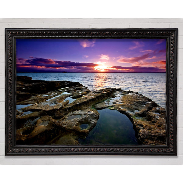 Bright Star Auckland Sunset - Single Picture Frame Art Prints | Wayfair ...
