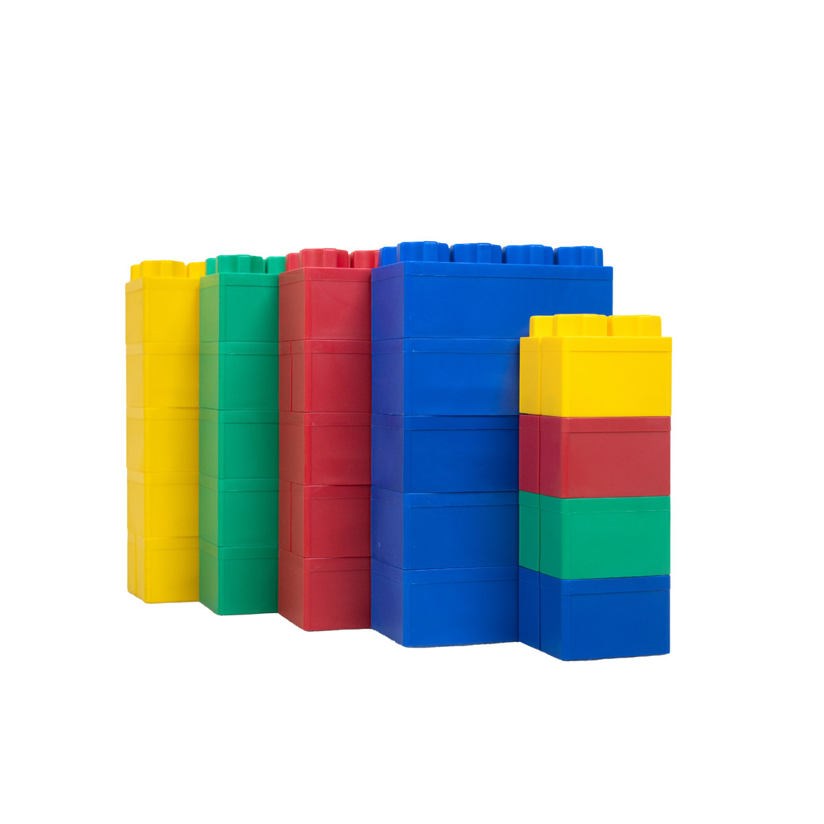 BiggoBlocks Jumbo Blocks, 24 PC Set, for Kids Ages 4-8 & Reviews | Wayfair