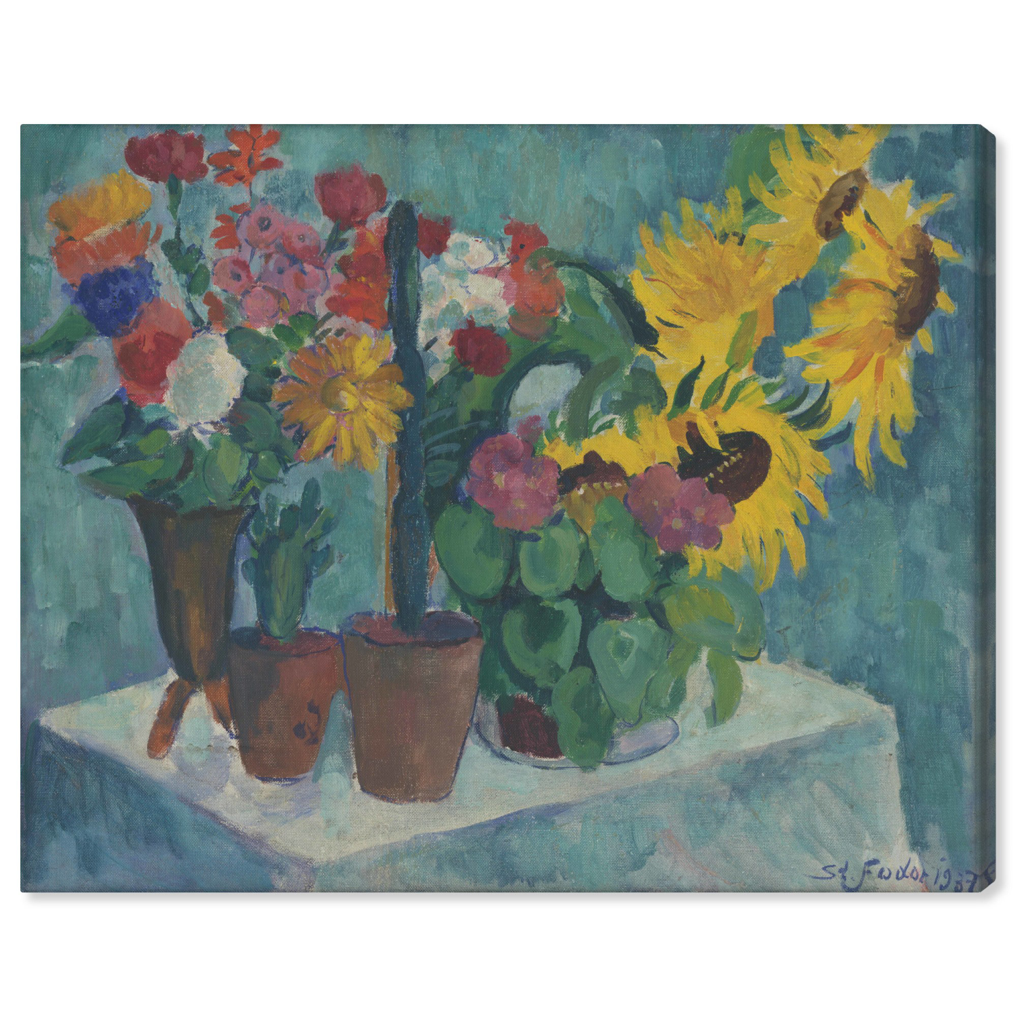 Art Remedy Stefan Fodor - Still Life Canvas Vintage Farmhouse Art by ...