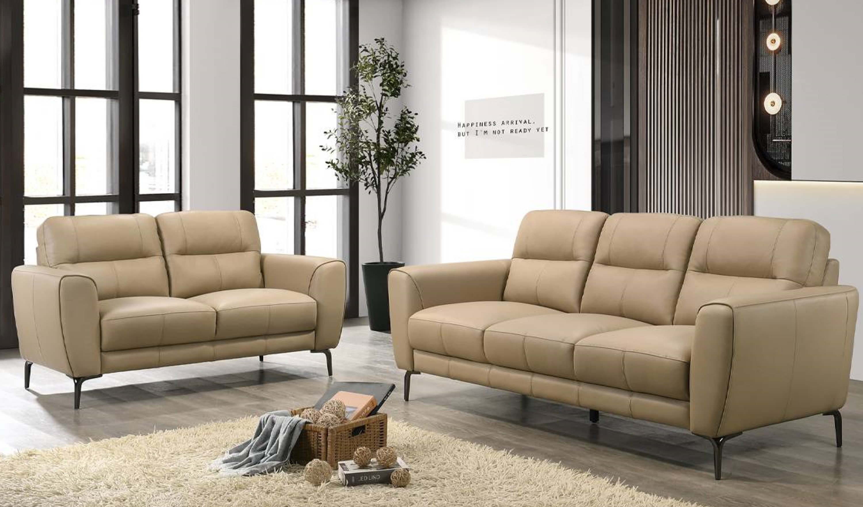 Brayden Studio® Hildra 2-PCS SOFA SET | Wayfair
