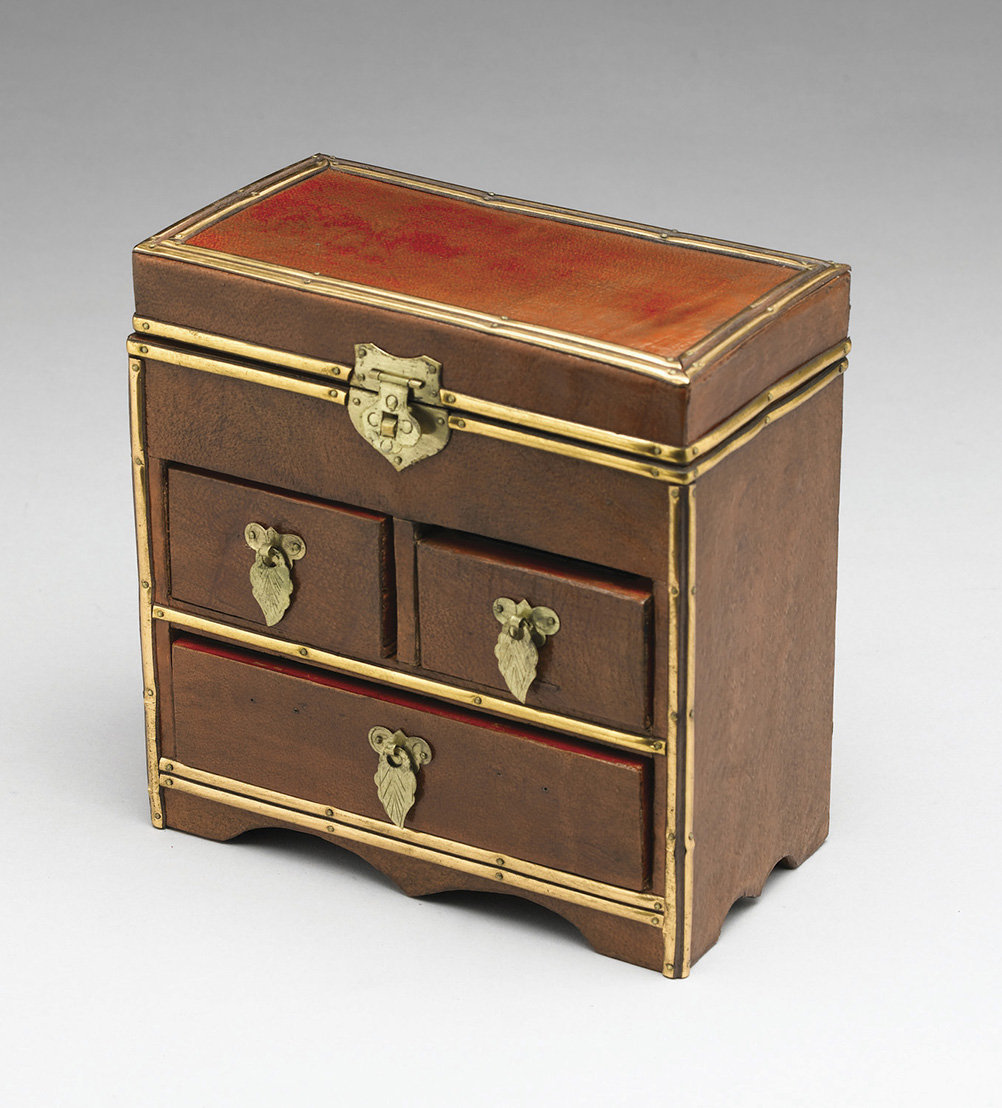 AA Importing Lift Top Leather Wrapped Jewelry Box | Wayfair