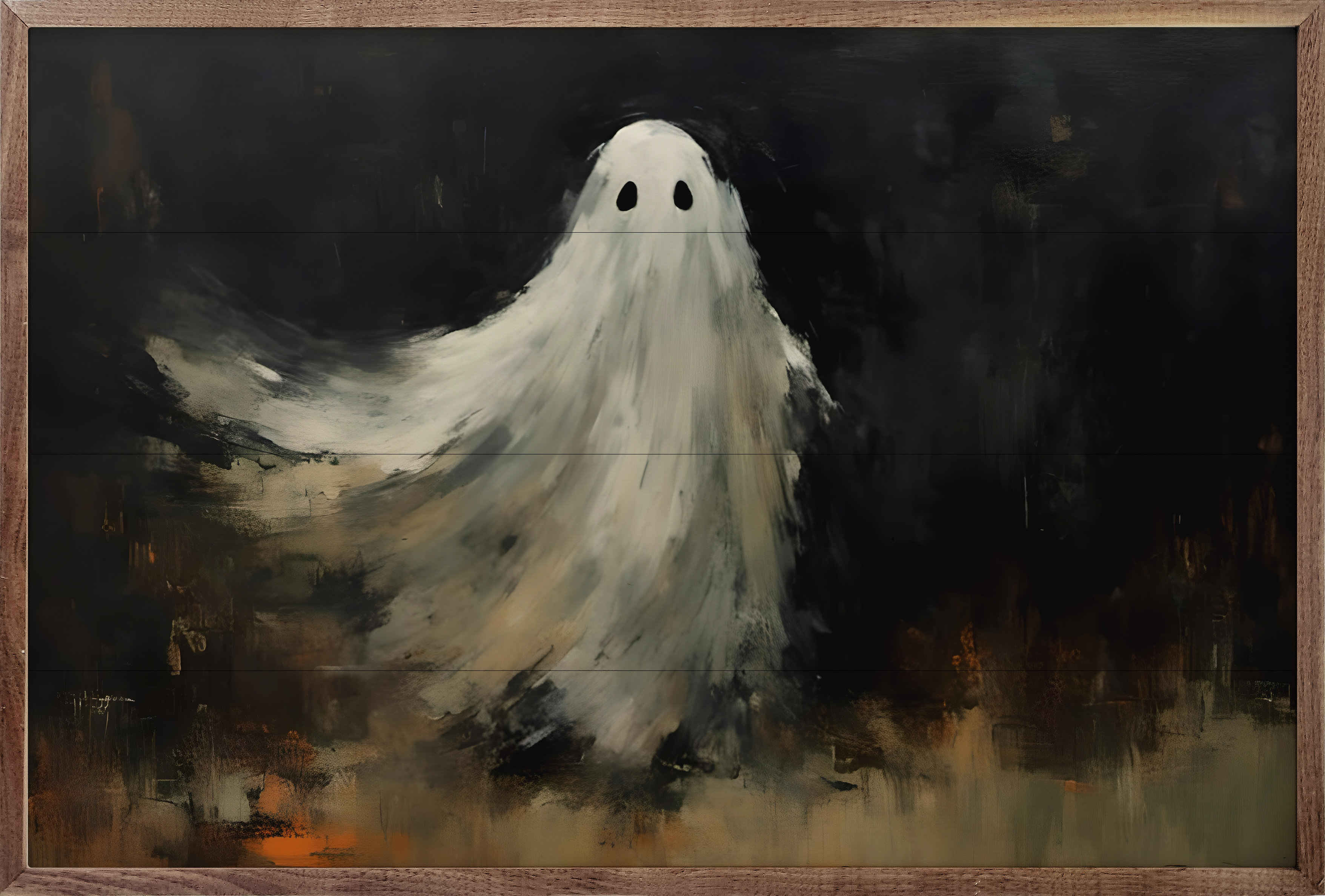 Millwood Pines " Ghost Portrait " on Wood & Reviews | Wayfair