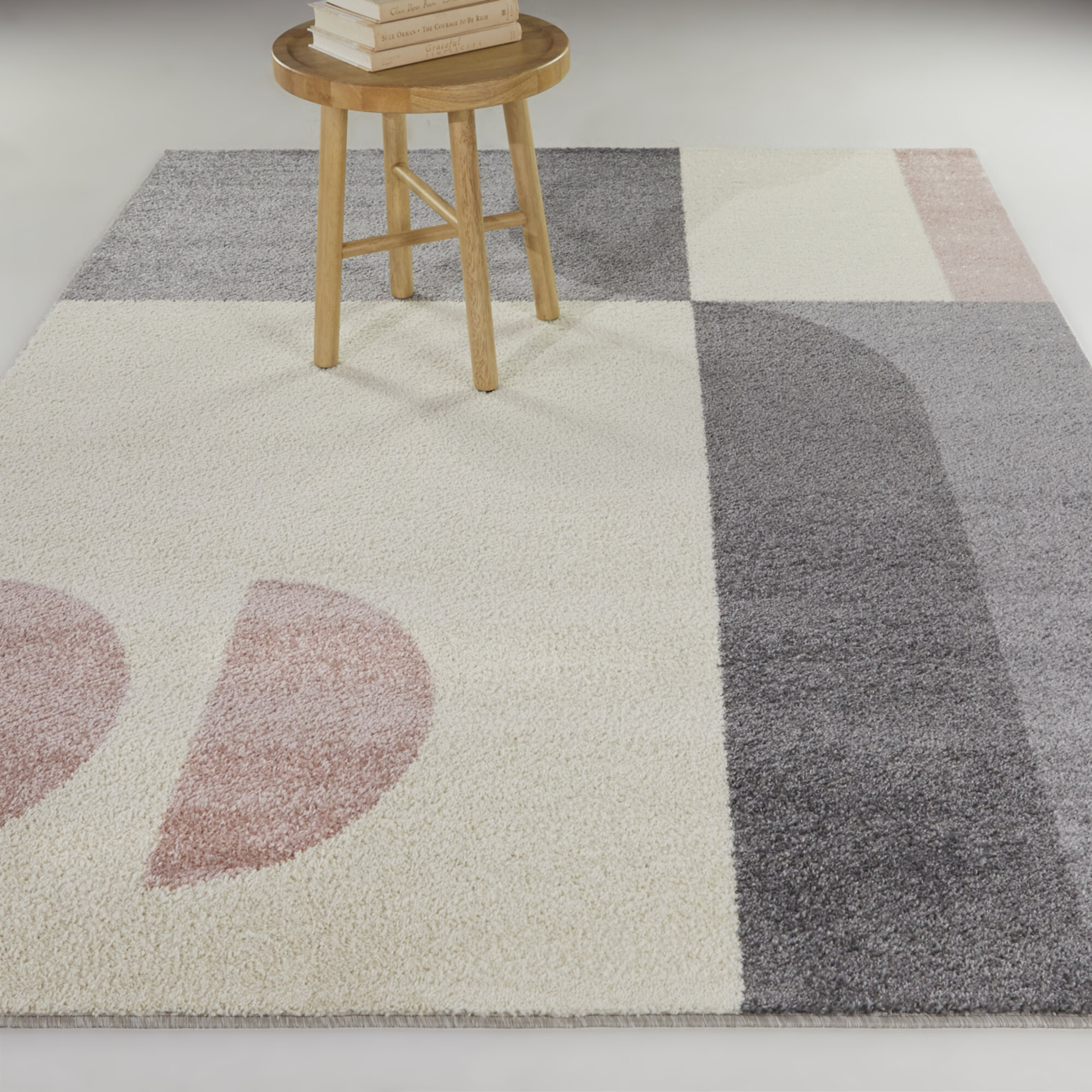 Balta Rugs Alonso Cream Modern Geometric Area Rug | Wayfair