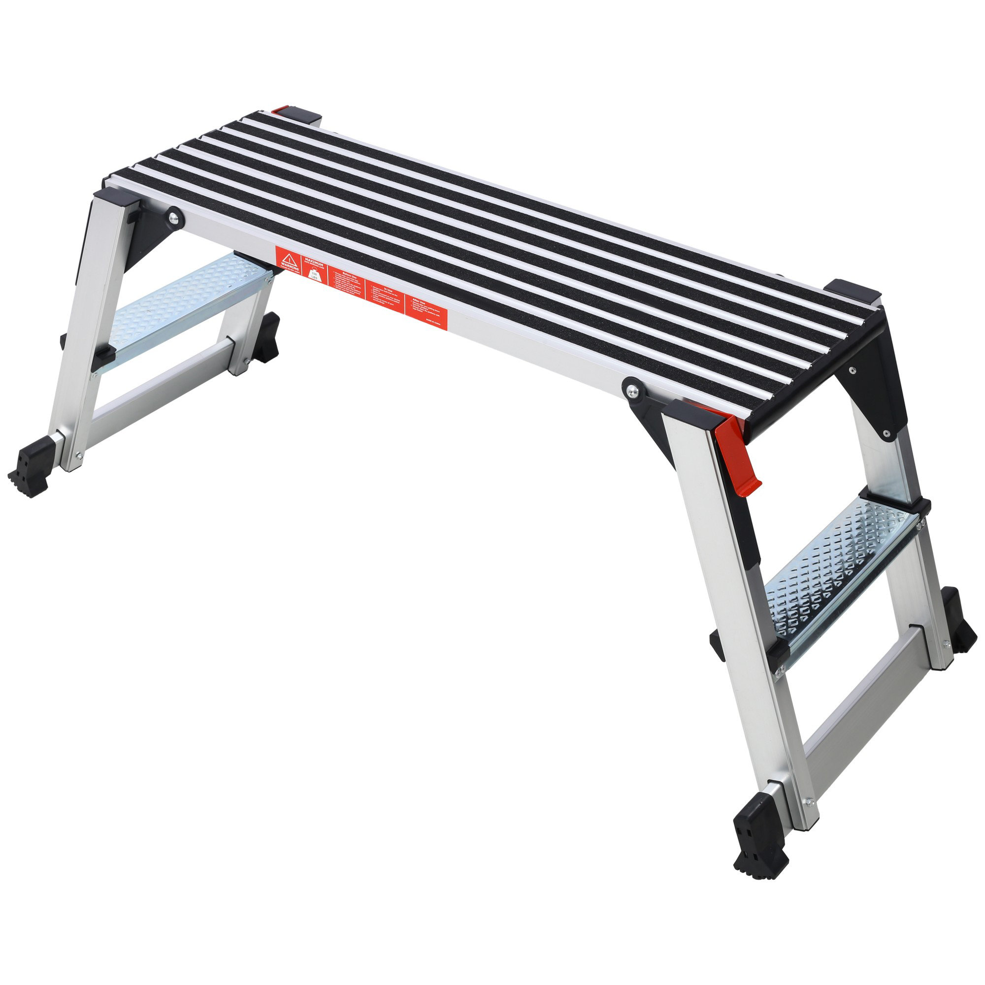 WFX Utility™ Aluminum Platform Non-Slip Folding Work Bench Drywall ...