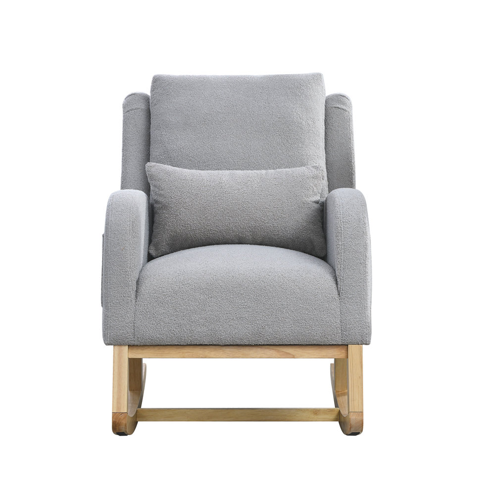 George Oliver Modern Rocking Chair with Two Side Pocket | Wayfair