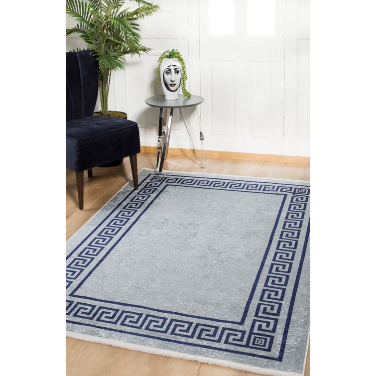 Hargun Runner Usso Framed Machine Woven Area Rug | Wayfair.co.uk