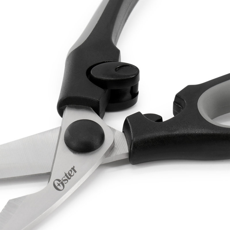 Oster Huxford 2 Piece Kitchen Scissors Set in Black | Wayfair