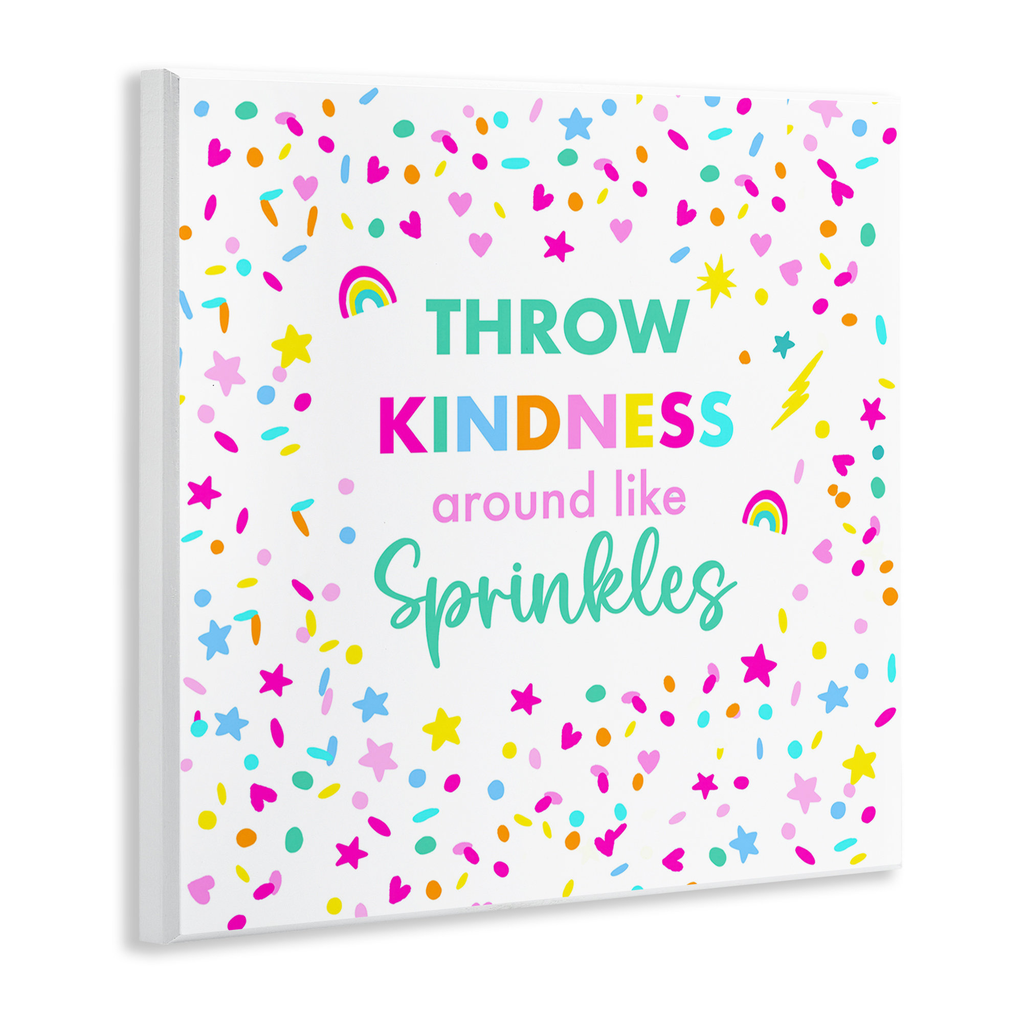 Dakota Fields Kindness Like Sprinkles Wall Plaque Art by Sharon Lee ...