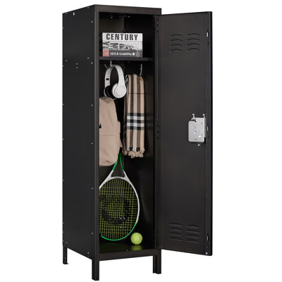 Steelcube 15 Inch Wide Steel Storage Locker Cabinet with 1 Door and ...