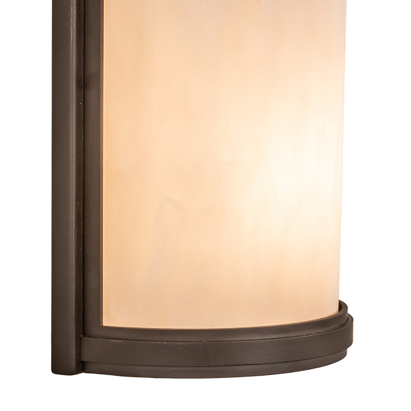 Meyda Lighting Cilindro Steel Flush Mounted Sconce | Wayfair