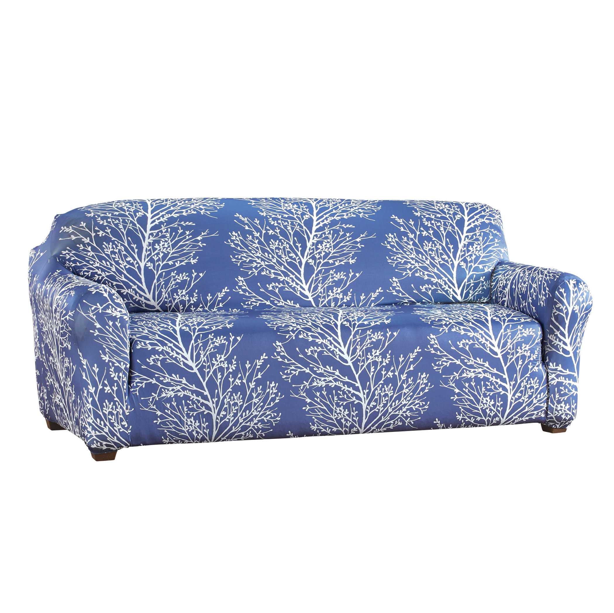 Winston Porter Elegant Foliage Design Furniture Cover | Wayfair