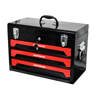 17 Stories 20" Portable 3 Drawer Steel Tool Box with Metal Latch ...