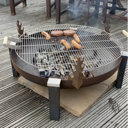 Dakota Fields Sotomayor Stainless Steel Charcoal/Wood Burning Fire Pit ...