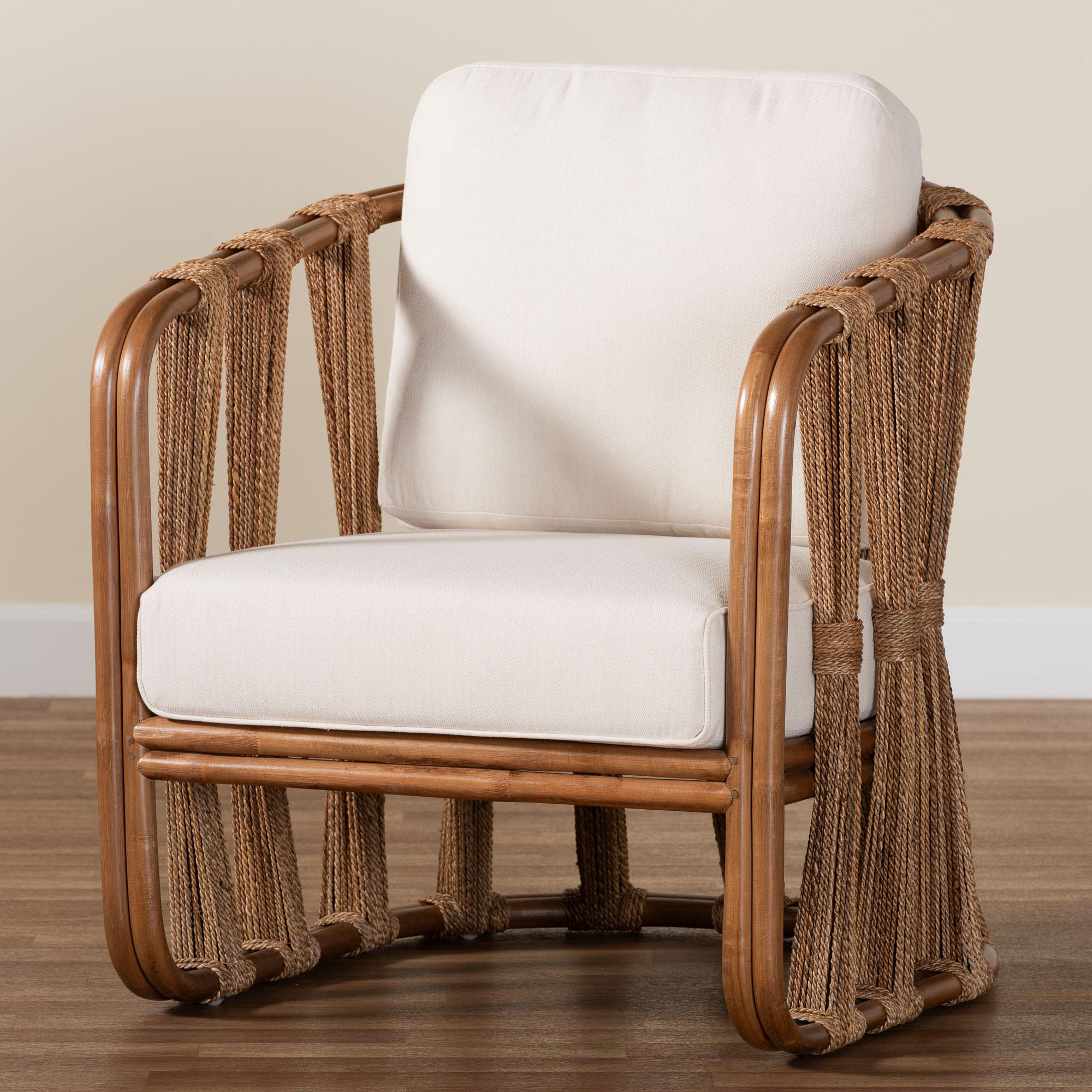 Bayou Breeze Bali & Pari Westham Bohemian Natural Rattan And Seagrass ...