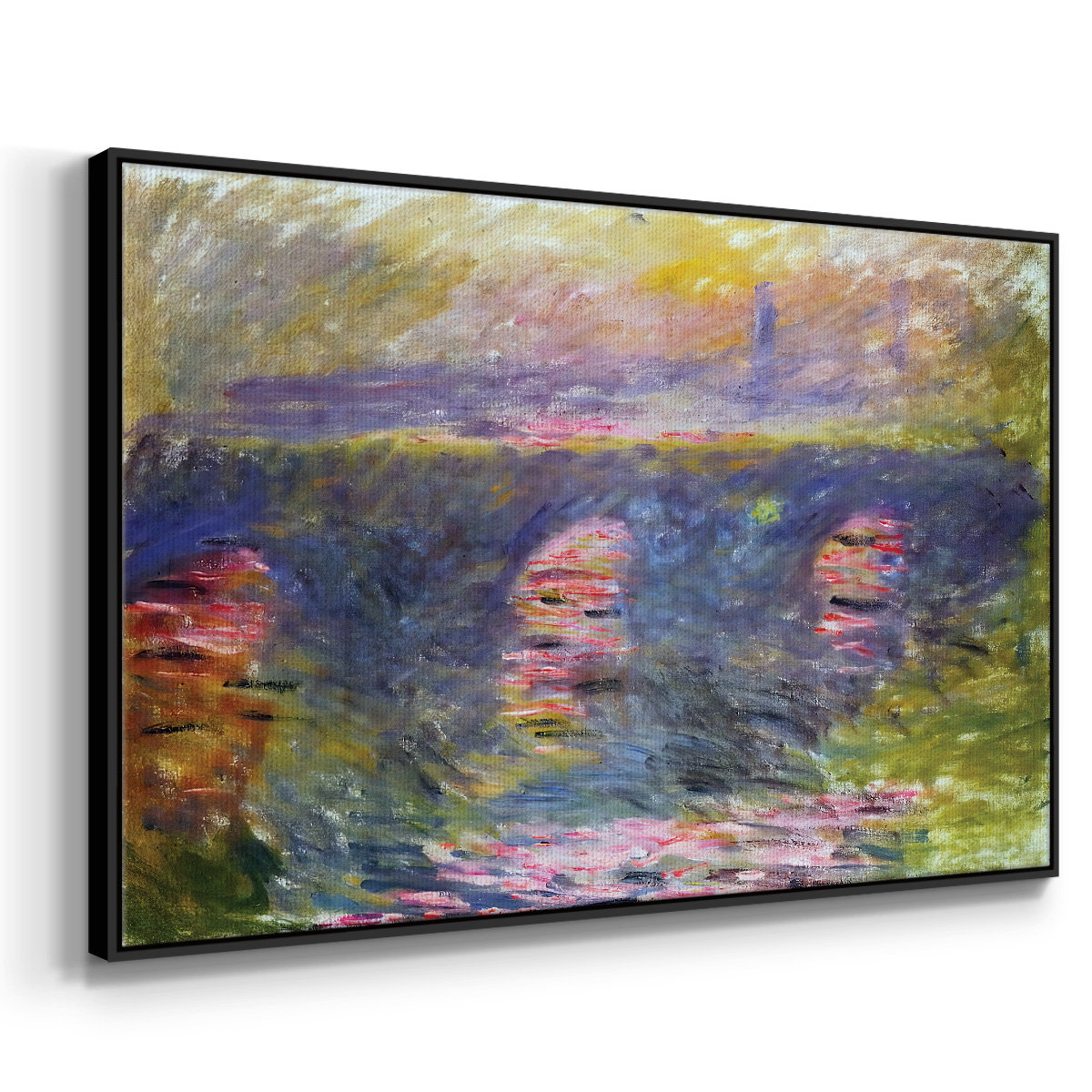 Wexford Home Waterloo Bridge, 1899 Framed On Canvas Print | Wayfair