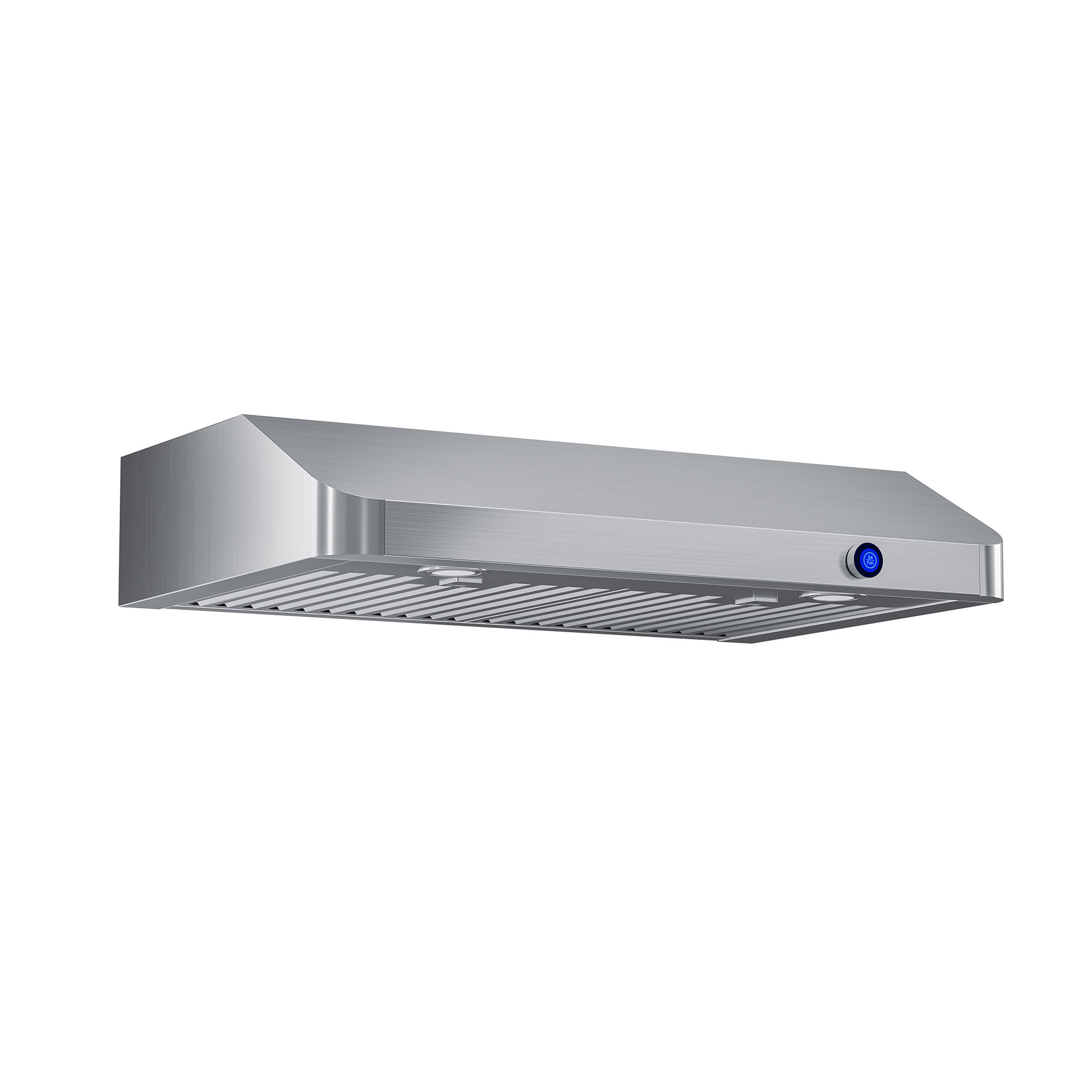 Terisitar 30/36/42 in. 900 CFM Ducted Under Cabinet Range Hood With 3 ...