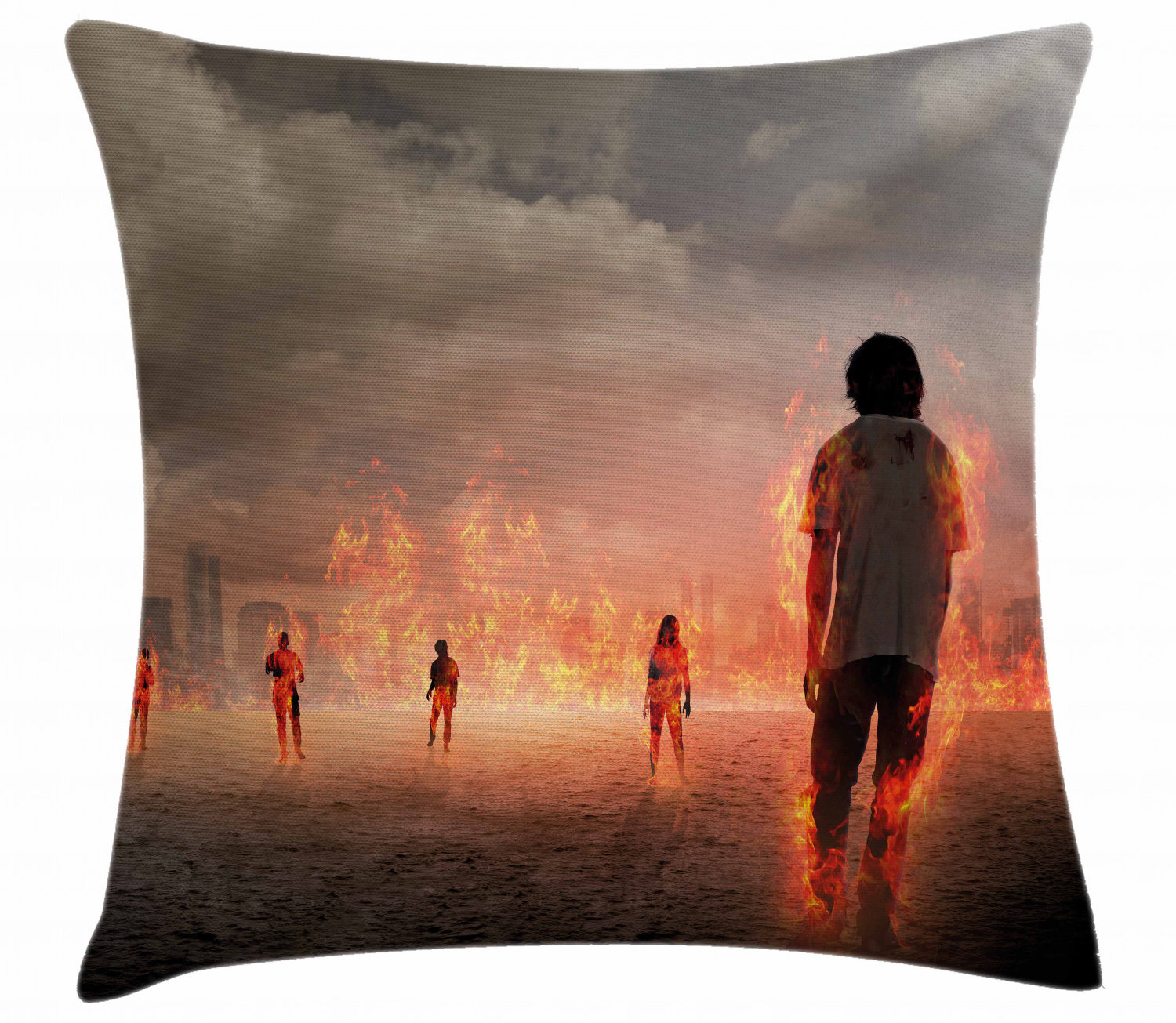 Ambesonne Zombie Indoor / Outdoor 40" Throw Pillow Cover | Wayfair
