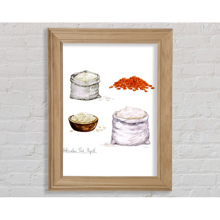 Bright Star Flour And Rice - Single Picture Frame Art Prints | Wayfair ...