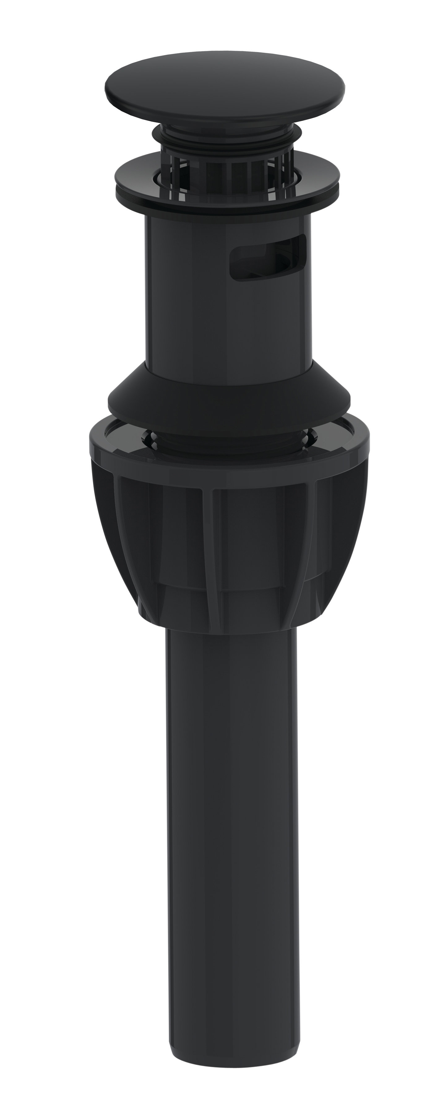 CMI Easy Clean Push Style Popup Drain with Drain Safeguard Clam Shell ...