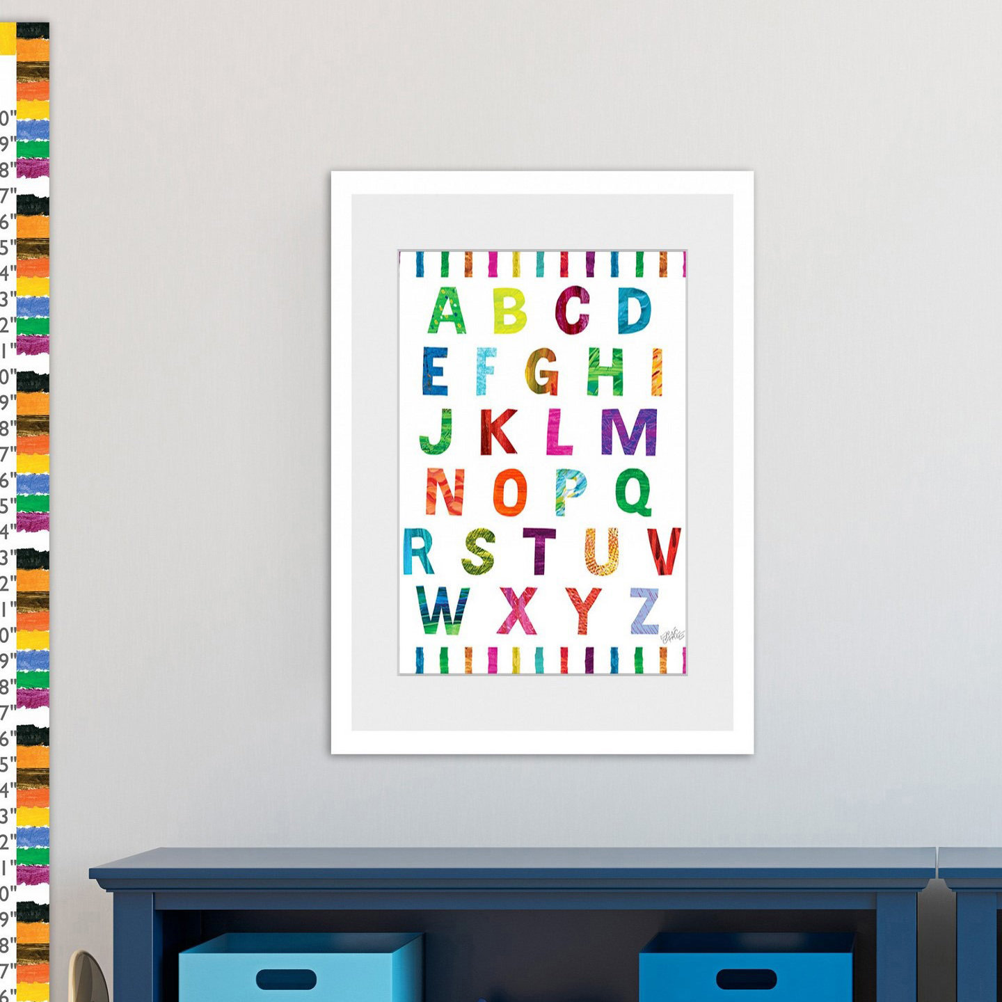 Viv + Rae 'Colourful Alphabet' Framed Print - Wayfair Canada