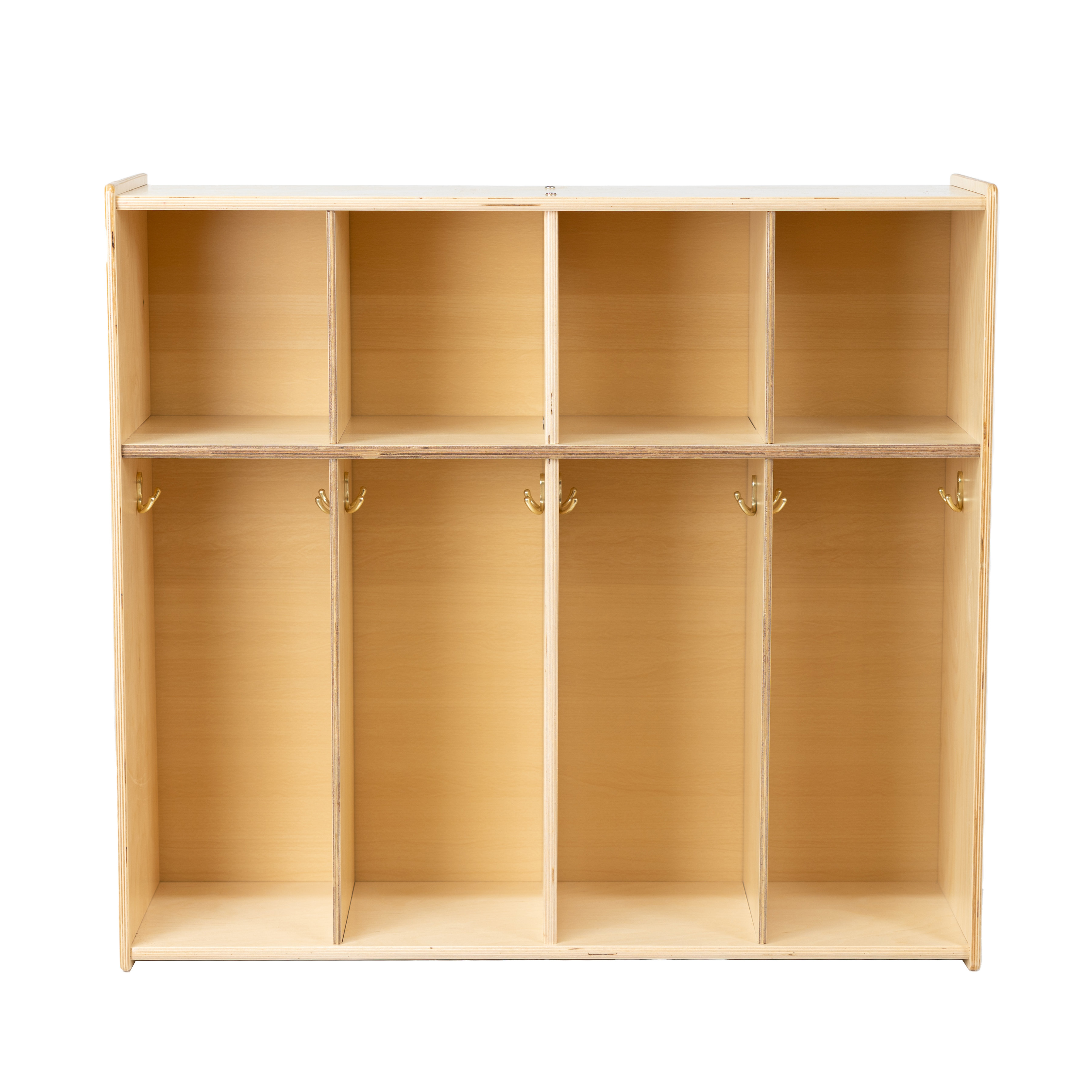 RRI Goods Solid Wood 2 - Tier 37'' School Locker | Wayfair