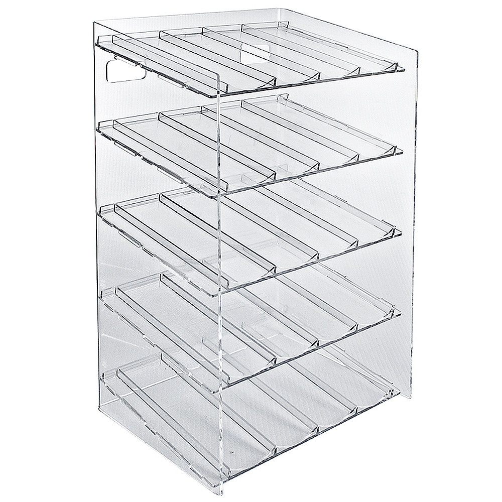 Azar Displays Five-Tier 20 Compartment Display, 4-Comp per Tier ...