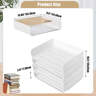 Rebrilliant Stackable Paper Trays 4 Pack, Desk Letter Tray Set with 4 ...