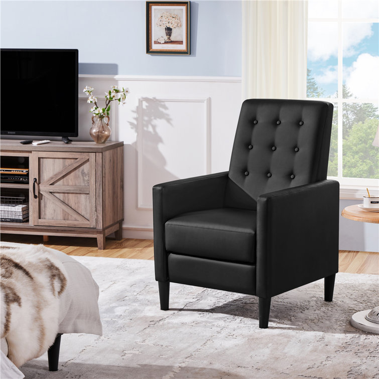 Yaheetech Faux Leather Recliner & Reviews | Wayfair.co.uk